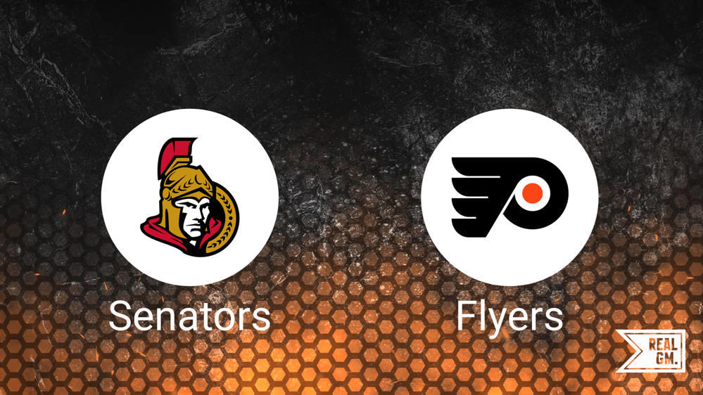 Senators vs. Flyers TV Channel and Live Stream Info | March 11 | RealGM