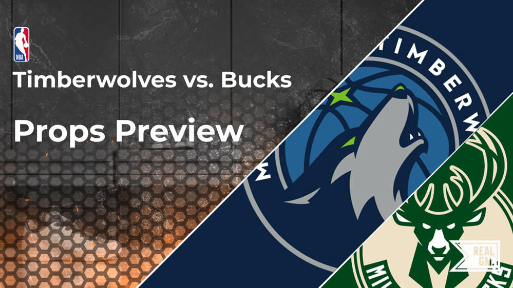 Timberwolves vs. Bucks Player Props & Odds | April 8 | RealGM