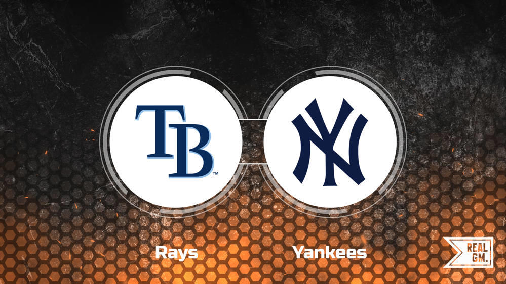 Rays vs. Yankees TV Channel and Live Stream Info | April 19 | RealGM