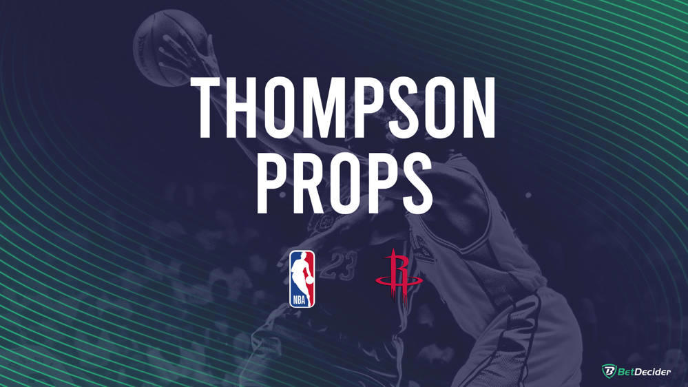 December 25 Rockets vs. Lakers Player Props: Amen Thompson