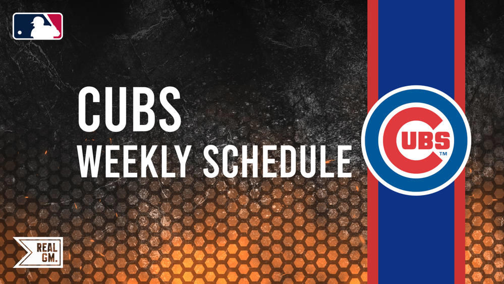 This Week’s Cubs Schedule: May 20-25 | RealGM