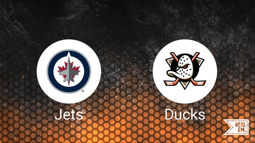 Jets vs. Ducks TV Channel and Live Stream Info | April 16 | RealGM