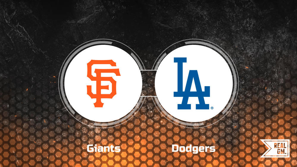 Giants vs. Dodgers TV Channel and Live Stream Info - June 28 | RealGM