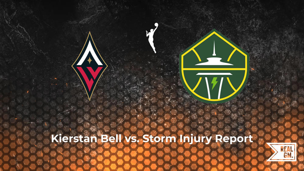 Will Kierstan Bell play tonight vs. the Storm? | RealGM