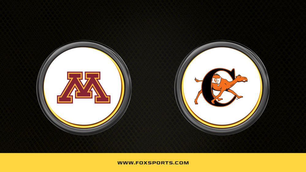 Campbell Fighting Camels vs. Minnesota Golden Gophers - Live Score ...