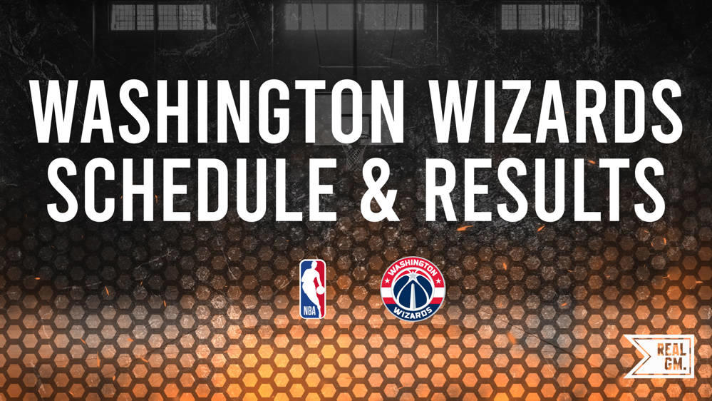 Wizards Schedule: Upcoming Games, Recent Results, Live Stream & TV ...