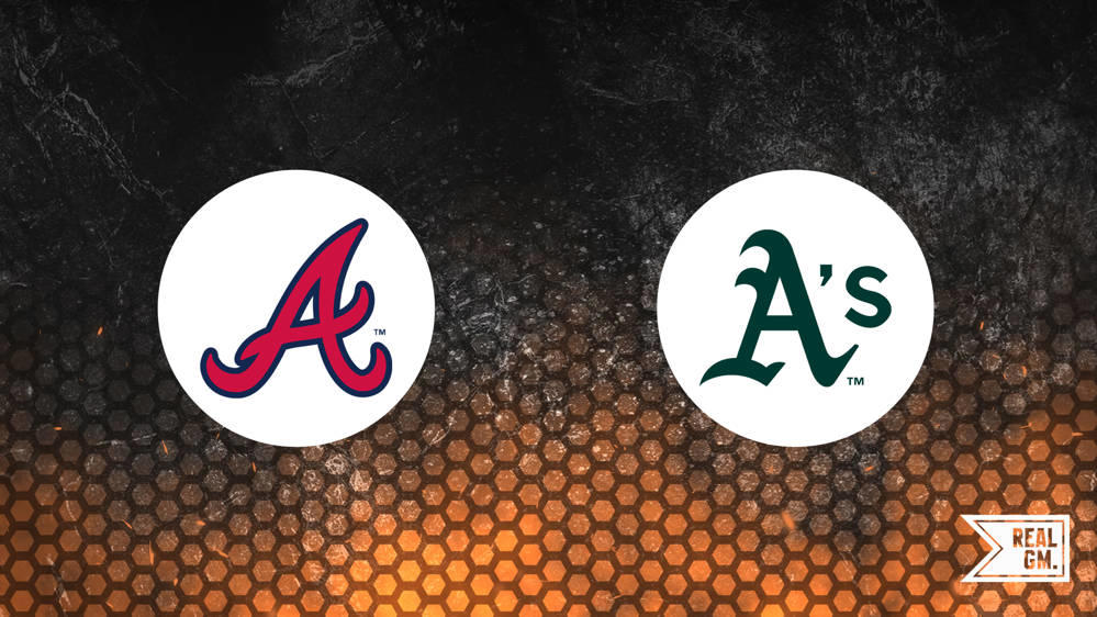 Atlanta Braves vs. Oakland Athletics Player Stats and Box Score - June ...