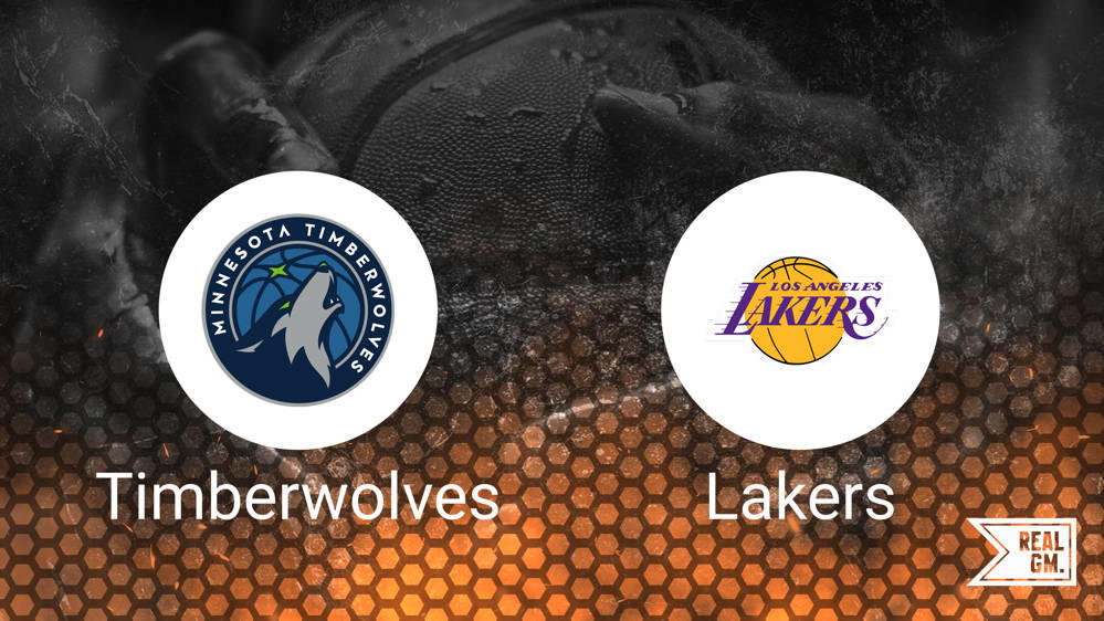 Where to Watch Timberwolves vs. Lakers: Live Stream & TV Channel | Oct. 22 | RealGM