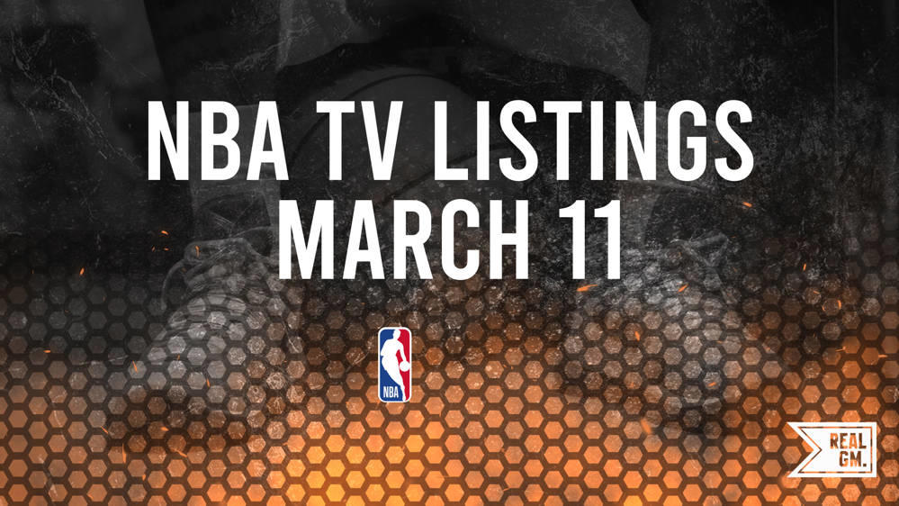 NBA Games Today Live on TV and Streaming | March 11 | RealGM