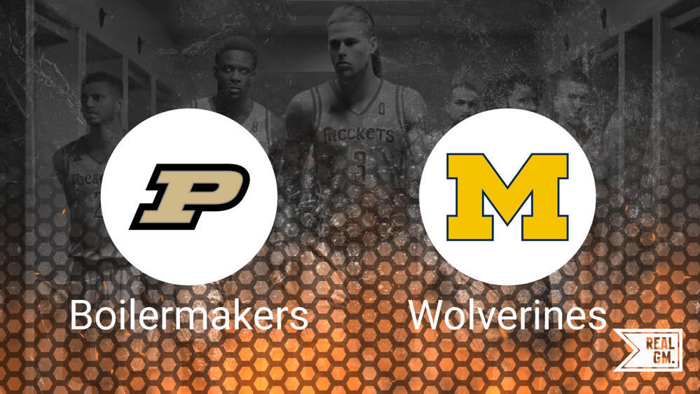 Purdue vs. Michigan TV Channel and Live Stream Info - February 25 | RealGM