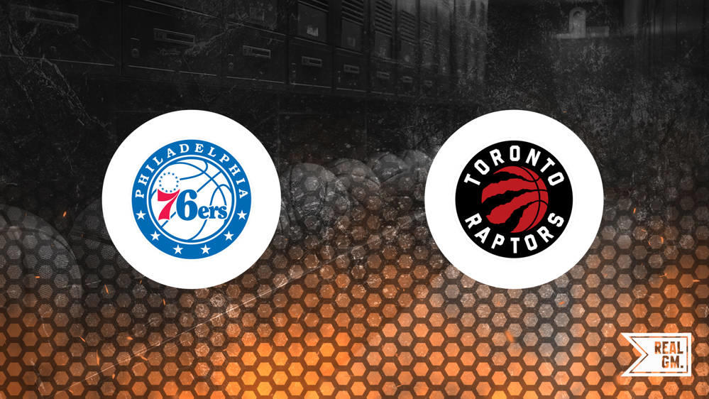 Toronto Raptors vs. Philadelphia 76ers Player Stats and Box Score ...