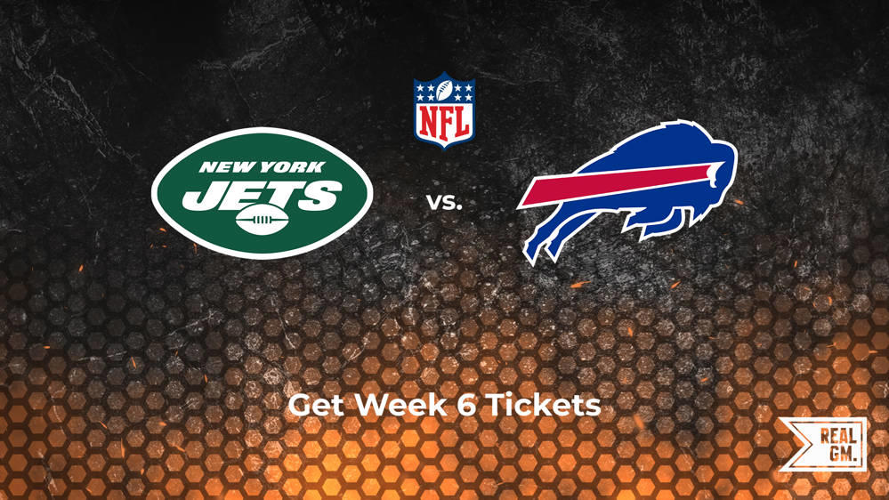 Week 6: Bills vs. Jets Tickets Available for Monday Night Football | RealGM