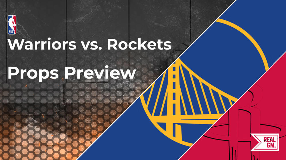 Warriors vs. Rockets Player Props & Odds | April 28 | RealGM