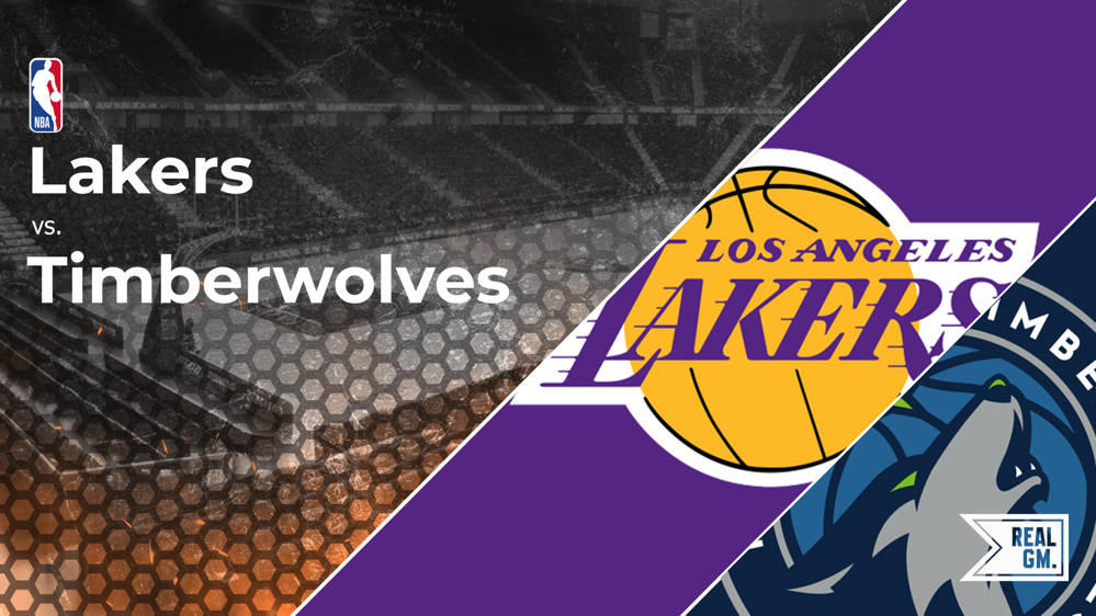 Are the Lakers favored vs. the Timberwolves in the NBA Playoffs Game 2? Game odds, spread, over ...