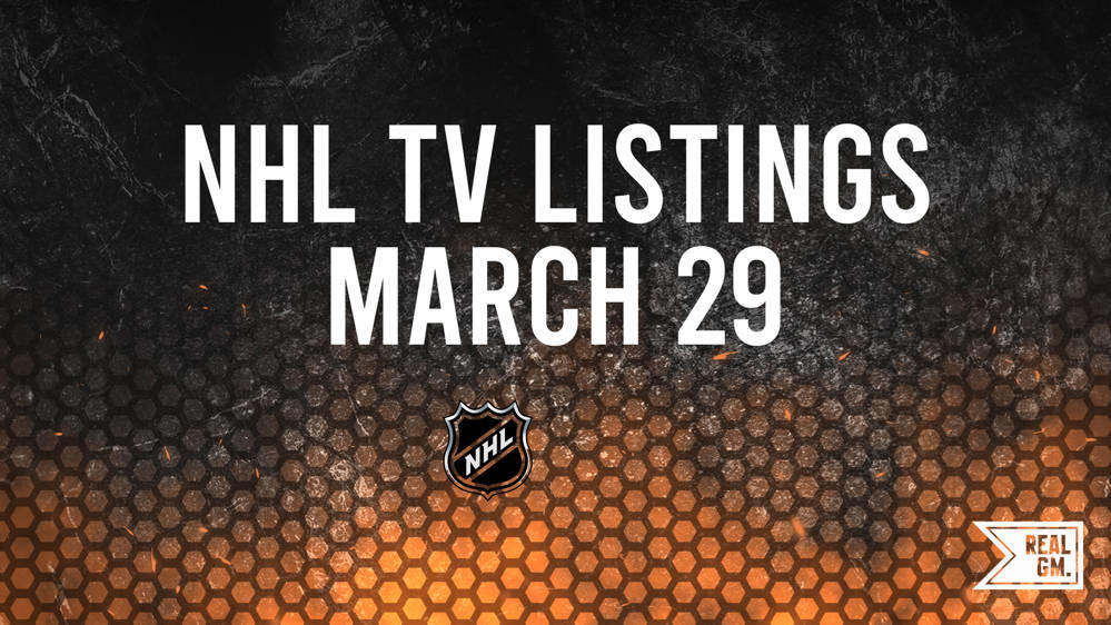 How to Watch NHL Games Today on TV and Live Streaming | April 3 | RealGM
