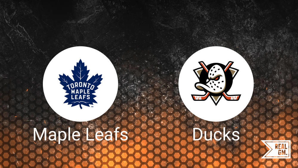 Maple Leafs vs. Ducks TV Channel and Live Stream Info | December 12 ...