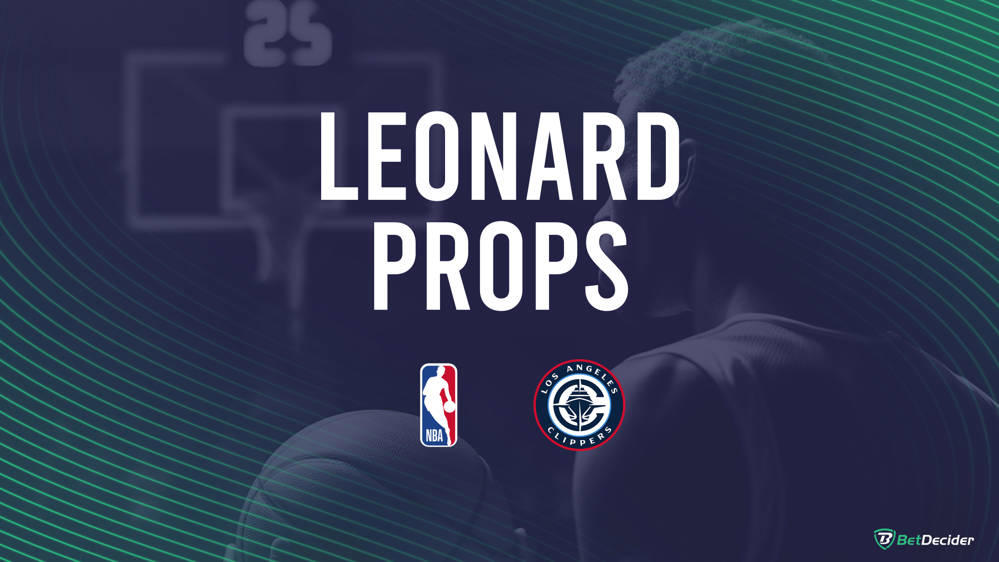 December 23 Clippers vs. Rockets Player Props: Kawhi Leonard